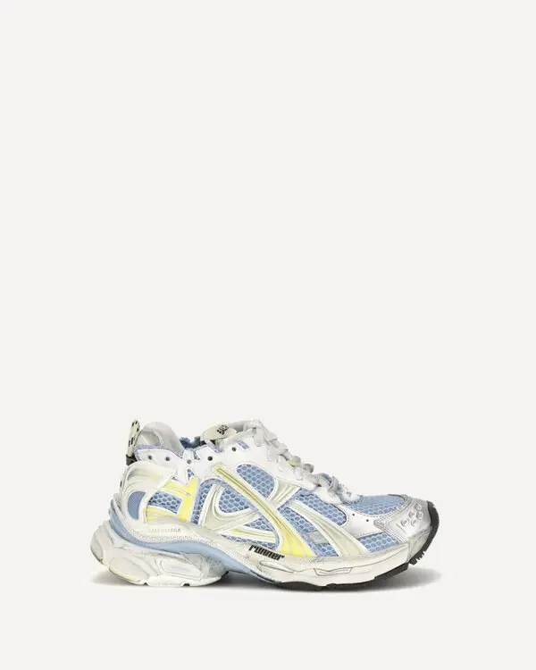 Balenciaga Runner Mesh Sneakers - Multicolour