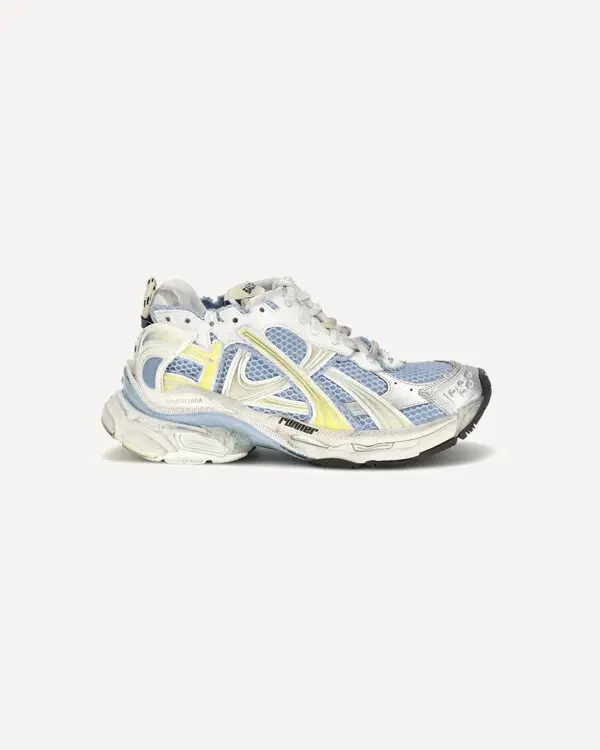 Balenciaga Runner Mesh Sneakers - Multicolour