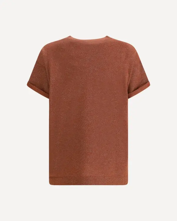 Brunello Cucinelli Cashmere Glitter T-shirt