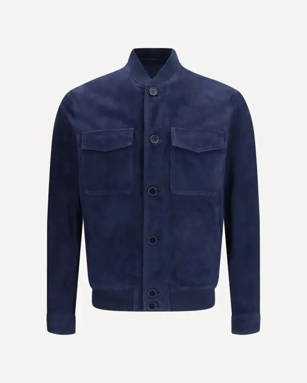 SALVATORE SANTORO Suede Leather Jacket
