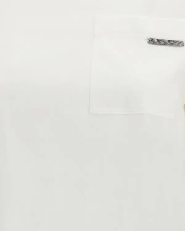 Brunello Cucinelli Pure Cotton T-shirt - White