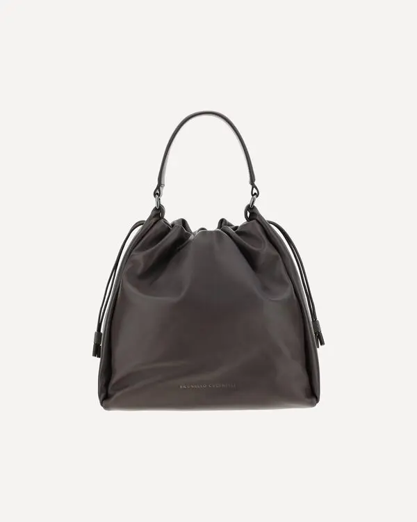 Brunello Cucinelli Leather Shoulder Bag
