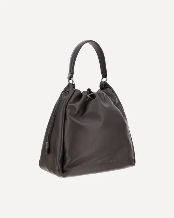 Brunello Cucinelli Leather Shoulder Bag