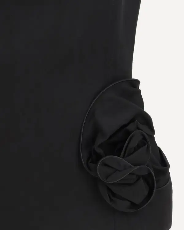 Magda Butrym Sleeveless Top With Floral Appliqués
