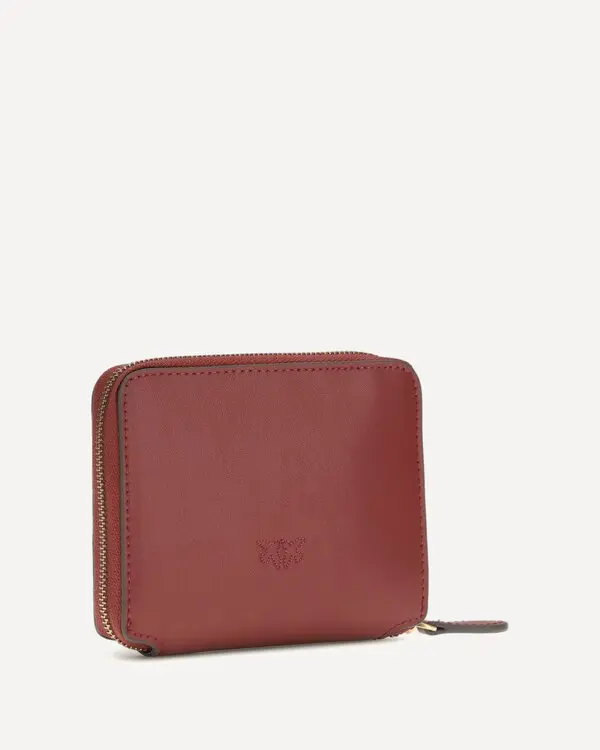Pinko Leather Zip-around Wallet