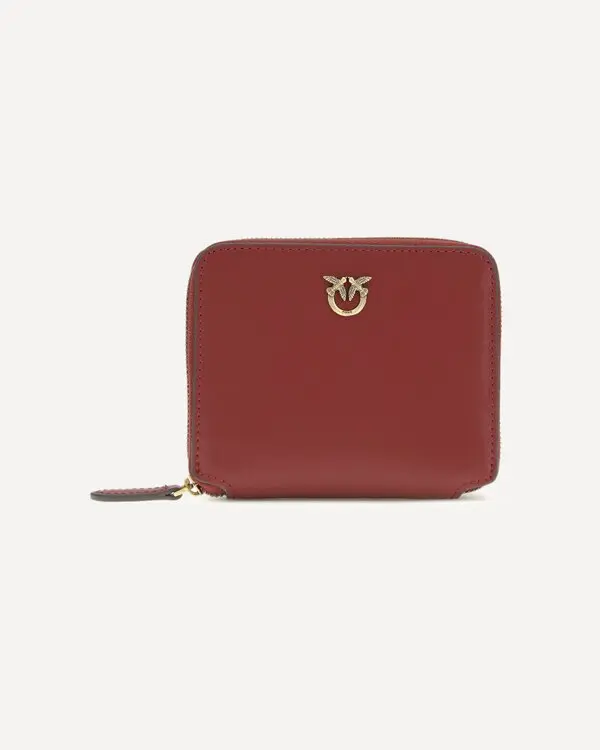 Pinko Leather Zip-around Wallet