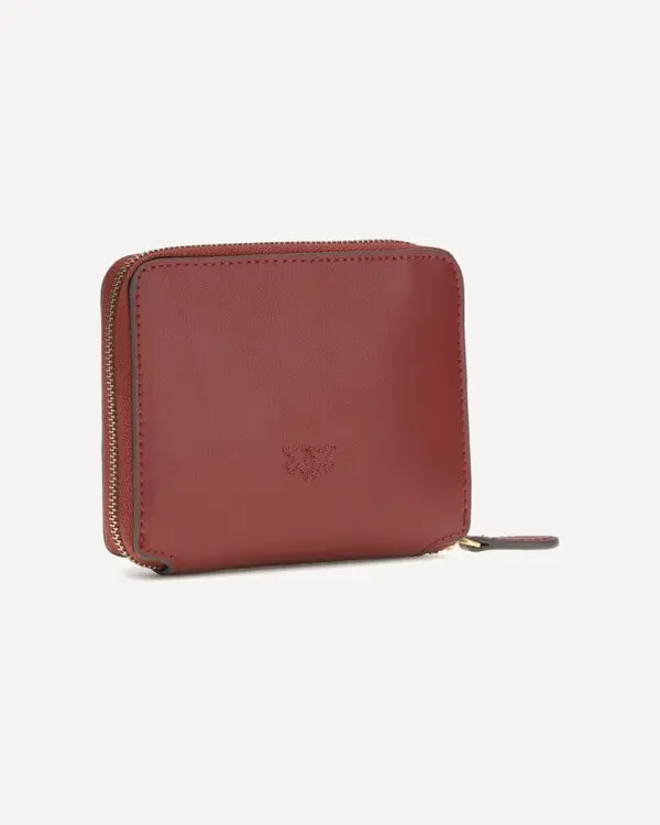 Pinko Leather Zip-around Wallet