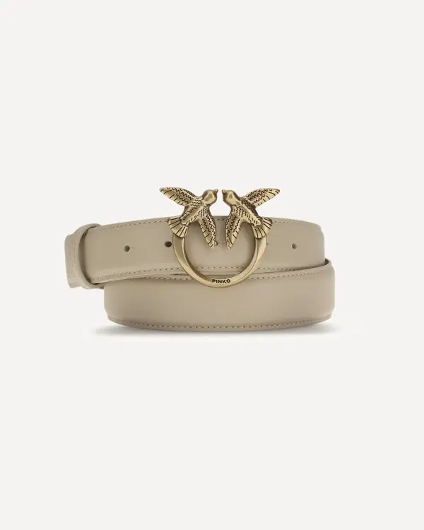 Pinko Love Berry Belt - Beige