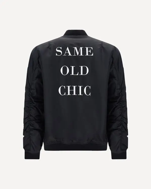 Moschino Zip-up Bomber Jacket