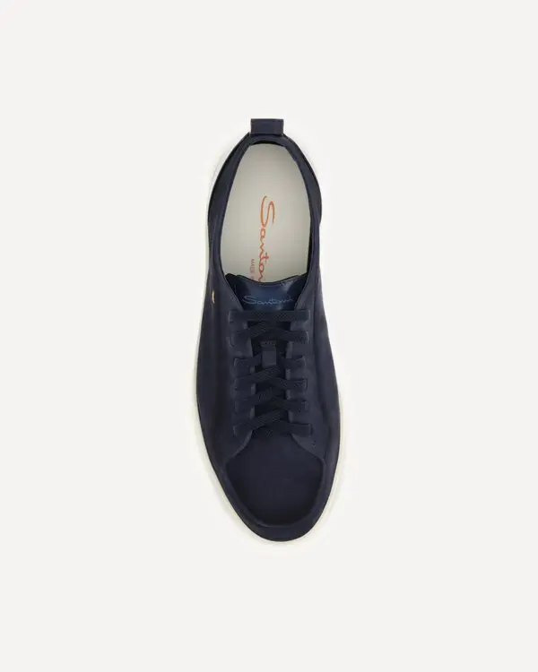 Santoni Montecarlo Lace-up Sneakers - Blue