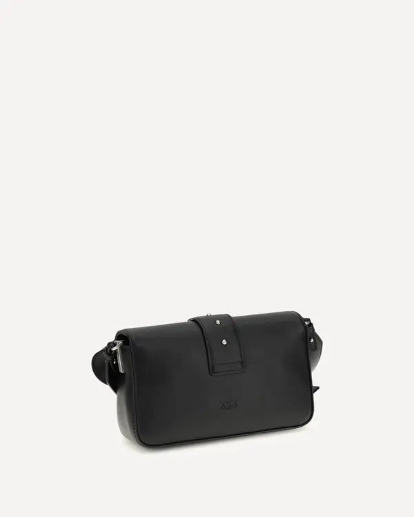 Pinko Mini Love Shoulder Bag - Black