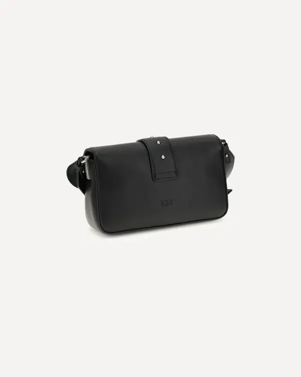 Pinko Mini Love Shoulder Bag - Black