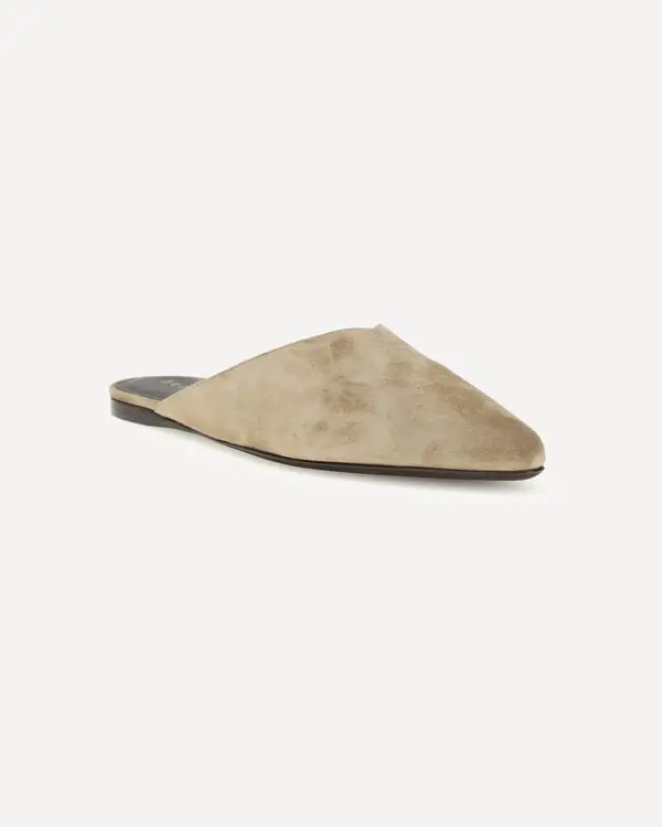HERBERT LEVINE Homebody Mules - Beige