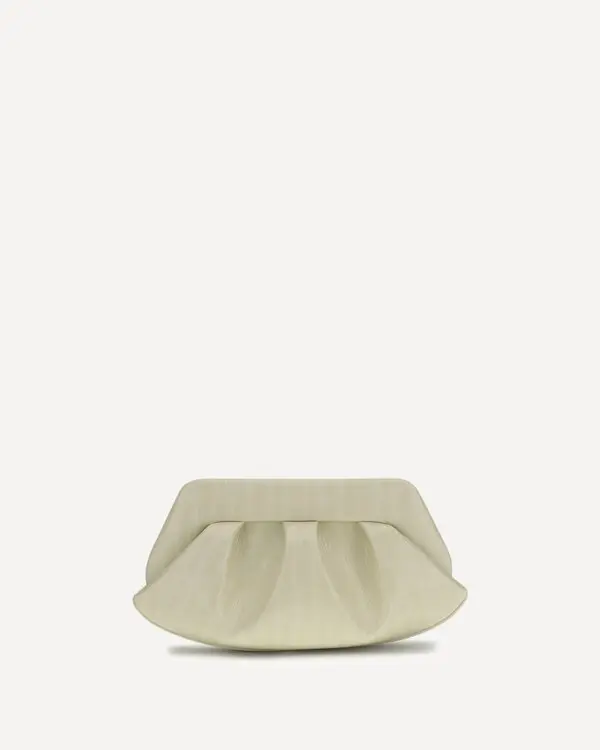 THEMOIRE Bios Baguette Clutch Bag - White