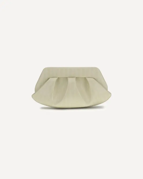 THEMOIRE Bios Baguette Clutch Bag - White