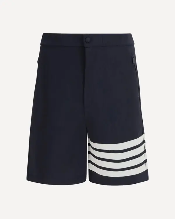 Thom Browne 4-bar Technical Shorts - Blue