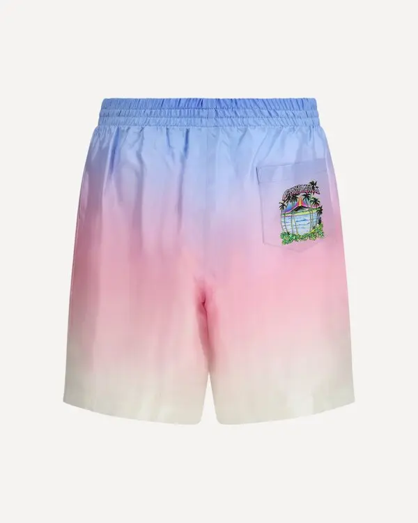 Casablanca Volcano Gradient Shorts - Multicolour
