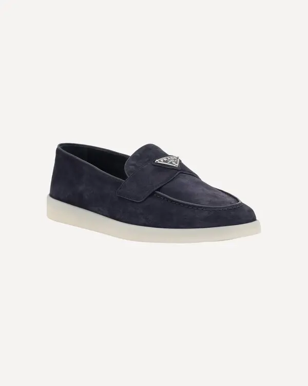 Prada Suede Loafers