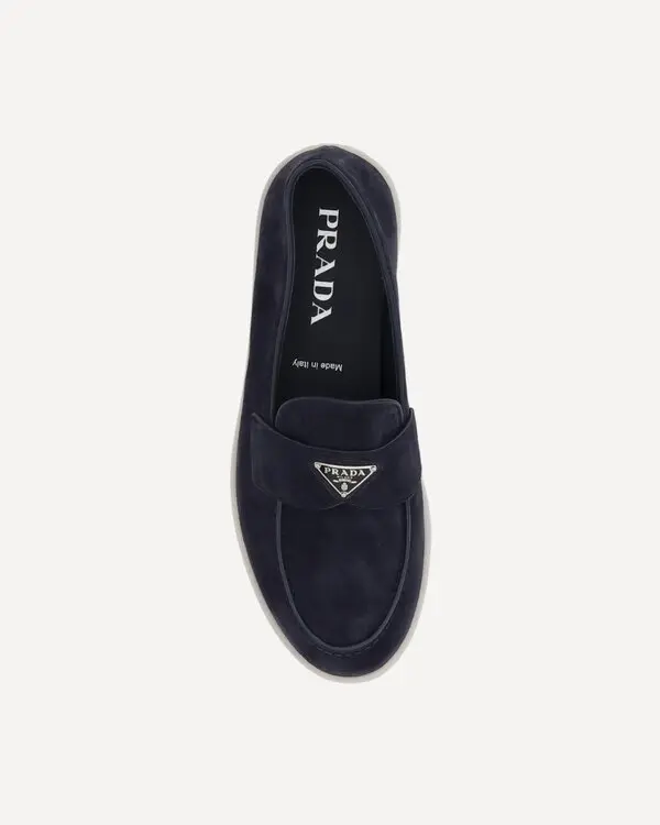 Prada Suede Loafers
