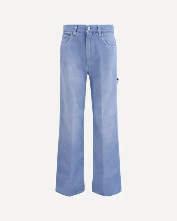 HAIKURE Winona Jeans Wide Leg Denim - Light Blue