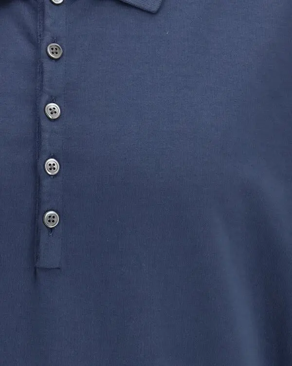 Thom Browne Cotton Polo - Blue