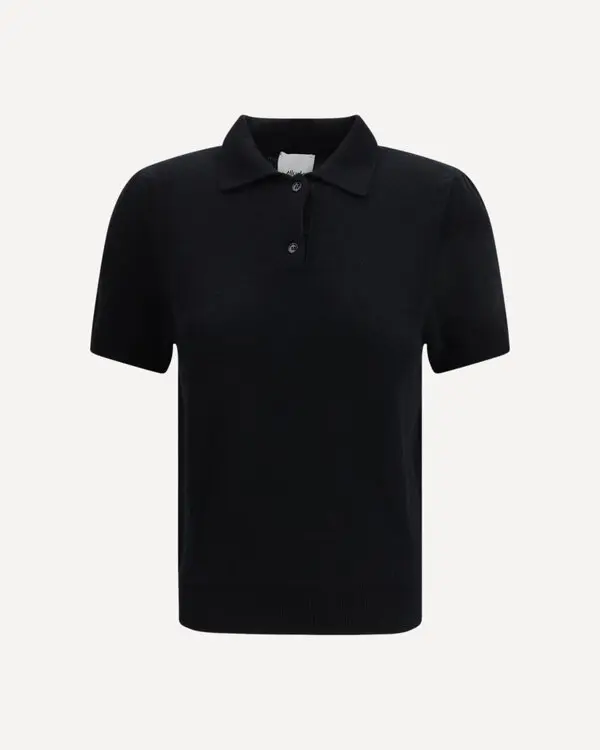 ALLUDE Cashmere Polo Shirt