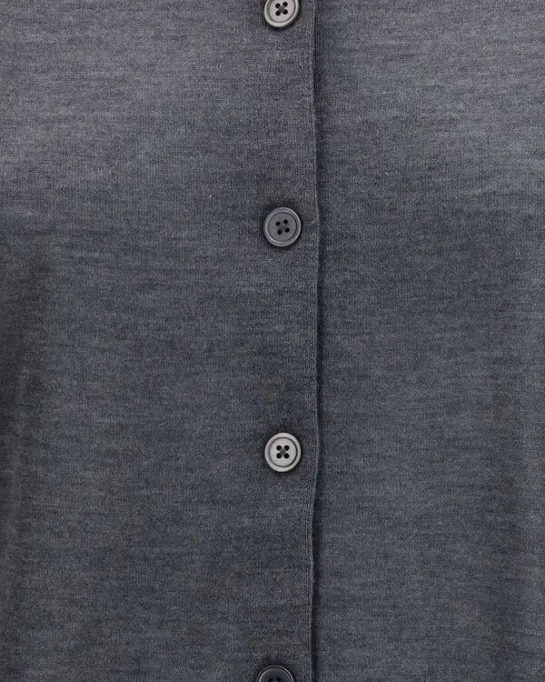 Loulou De Saison Kita Cashmere Cardigan - Grey