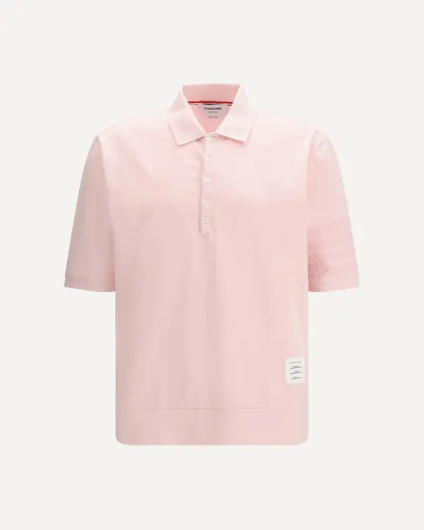 Thom Browne Cotton Polo - Pink