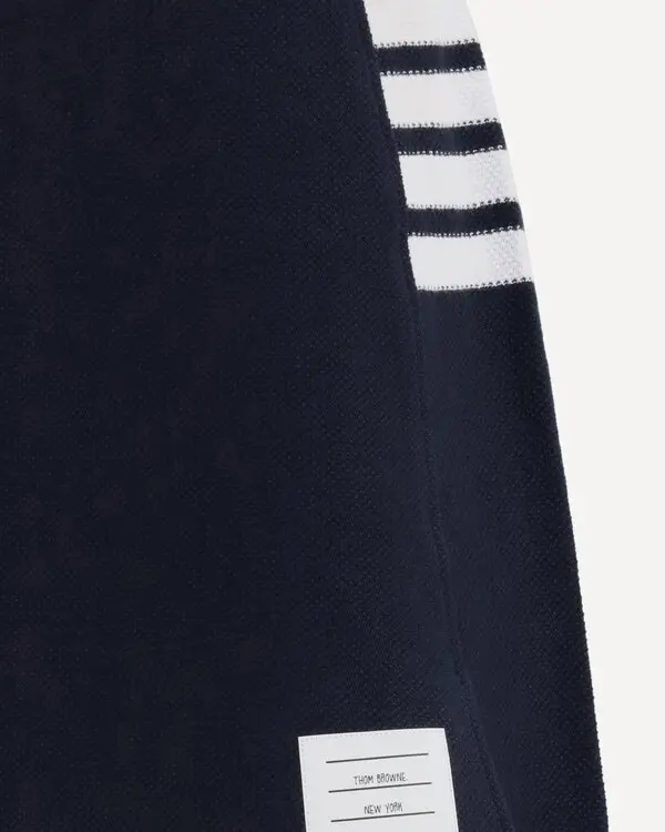 Thom Browne 4-bar Piqué Mini Skirt - Blue