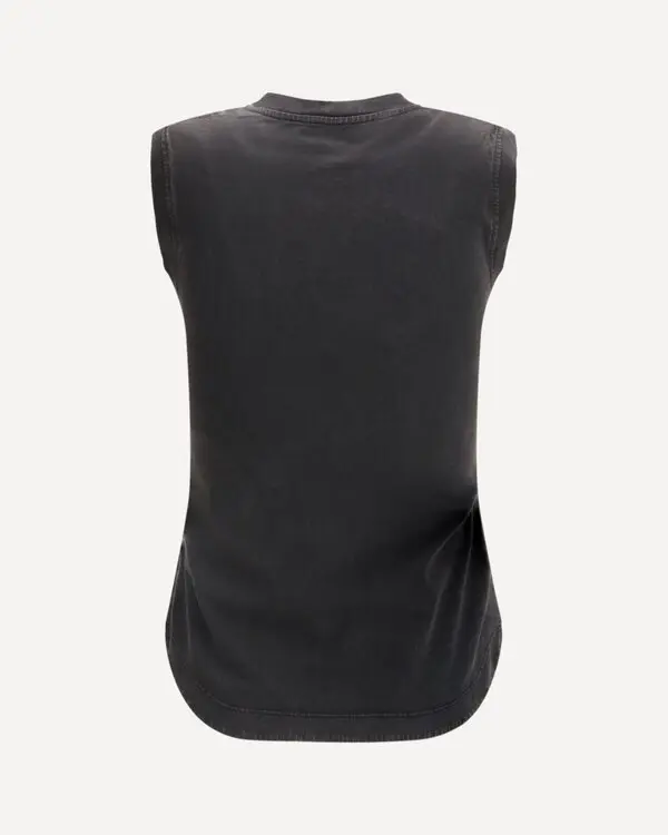 Attico Reese Tank Top - Black