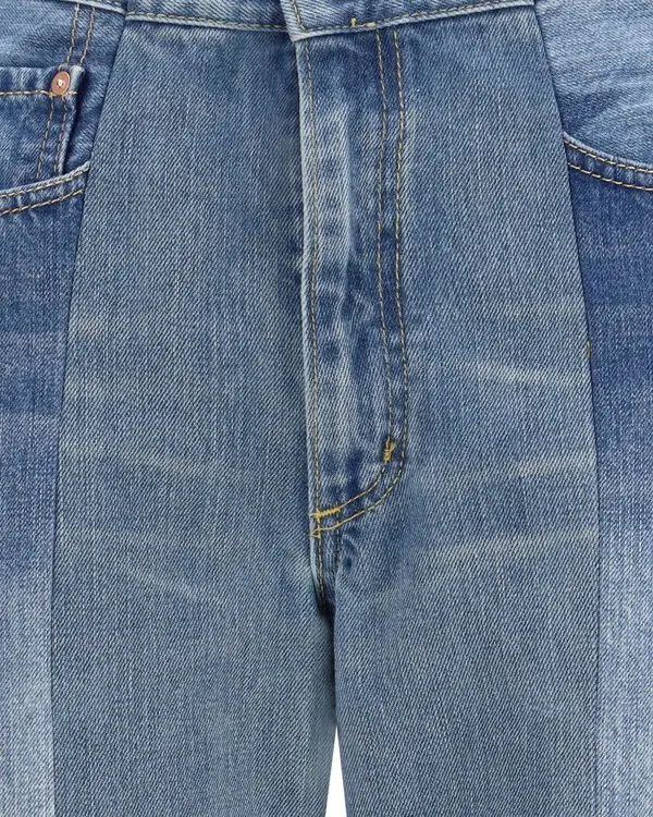 E.L.V. DENIM Arcola Flare Jeans - Light Blue