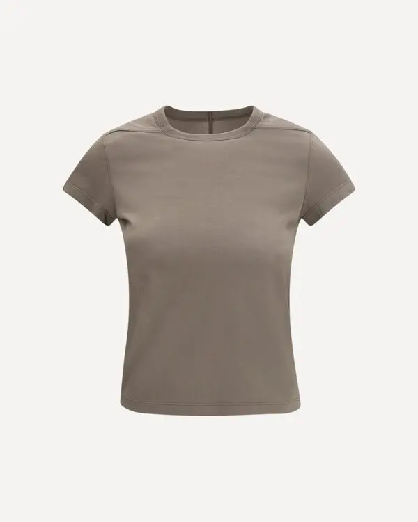 Rick Owens Cotton Slim V-neck T-shirt - Brown