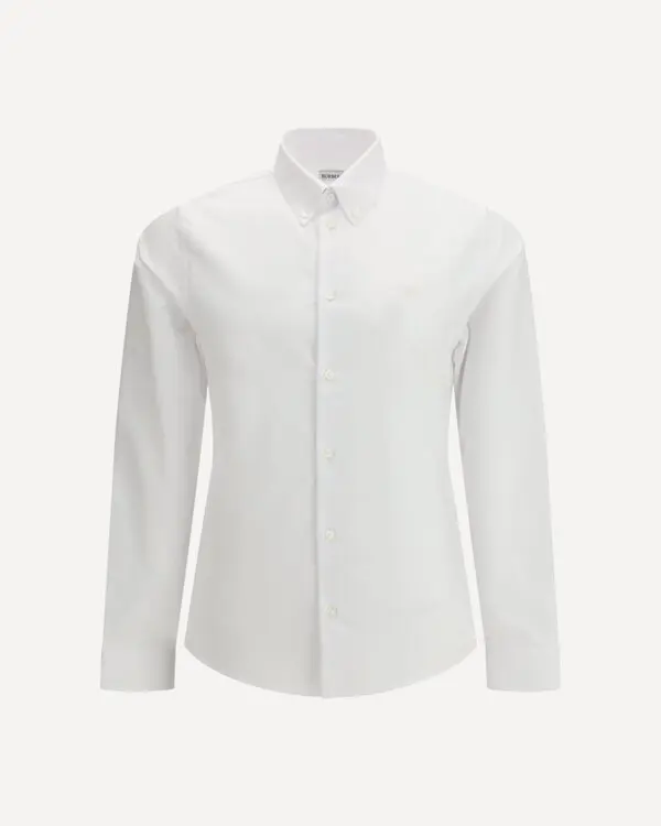 Burberry Cotton Oxford Shirt Ale