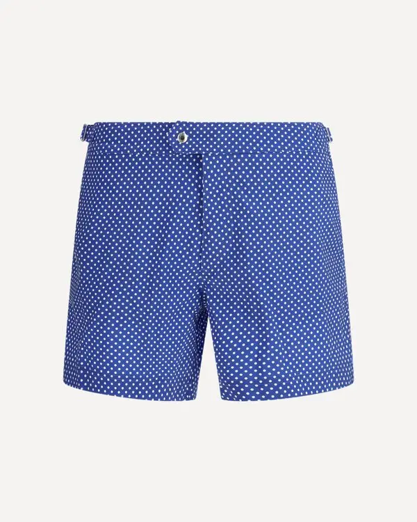 TOM FORD Polka Dot Swim Shorts - Blue