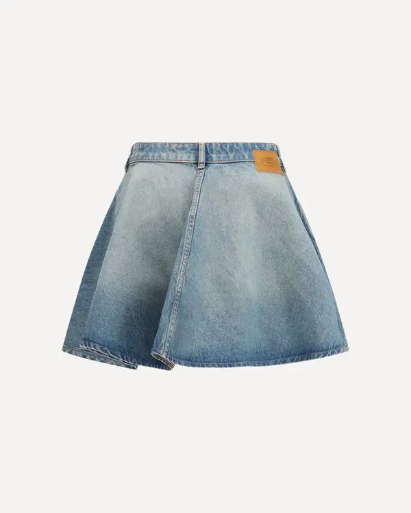 GANNI Denim Mini Skirt