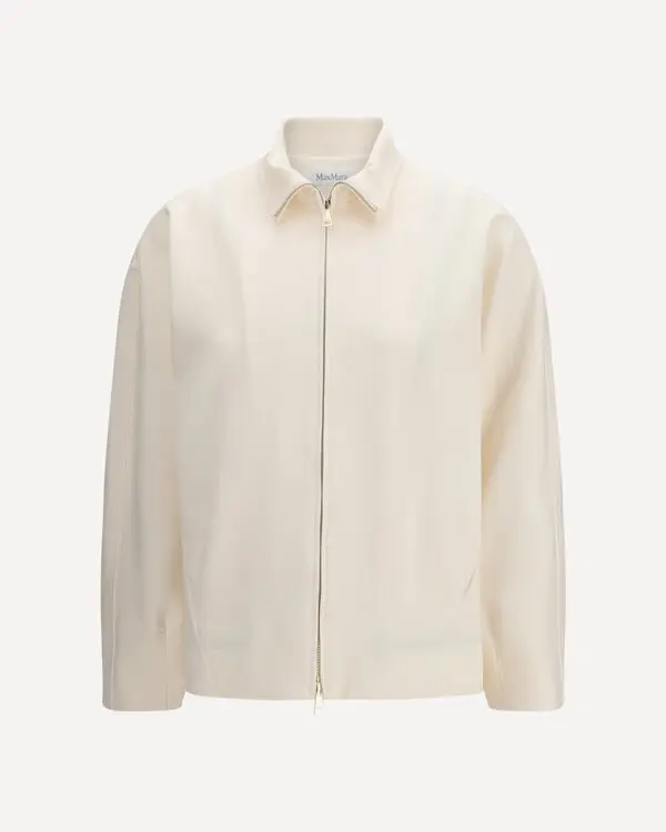 Max Mara Scuba Jersey Zip-up Jacket
