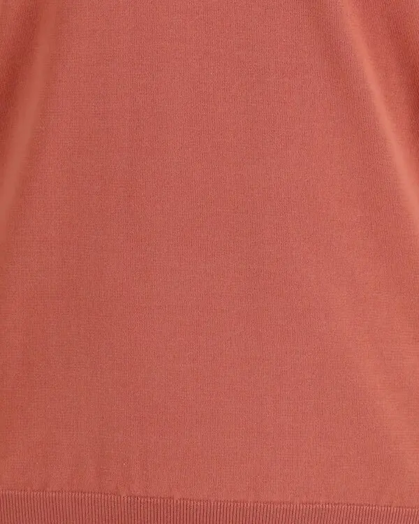 Brunello Cucinelli Cotton Sweater - Orange