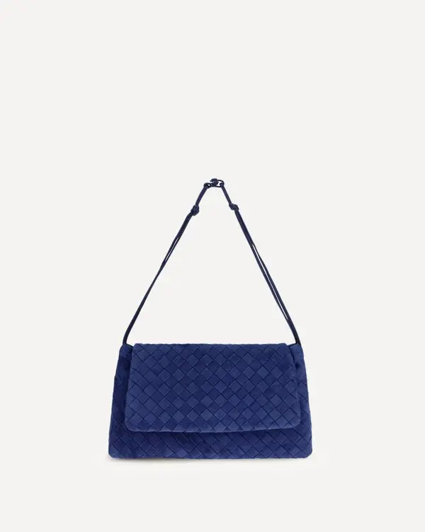 Bottega Veneta Giorno Shoulder Bag - Blue