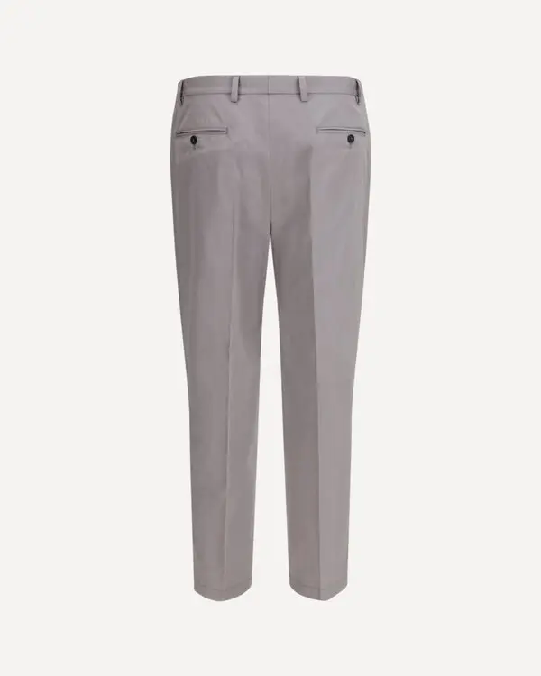 Prada Tailored Cotton Poplin Pants