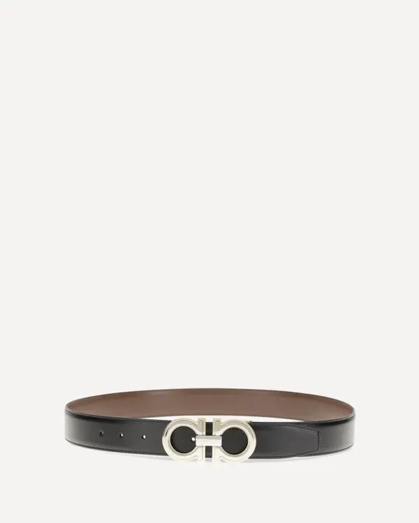 FERRAGAMO Reversible Gancini Belt
