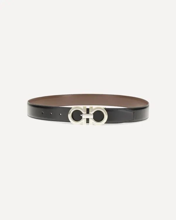 FERRAGAMO Reversible Gancini Belt