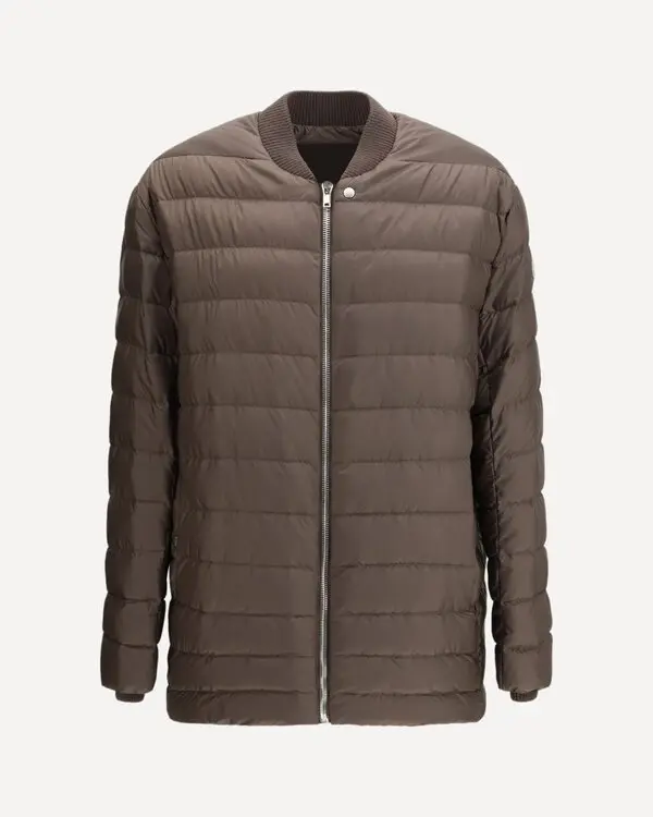 MONCLER + RICK OWENS Quilted Down Bomber Jacket