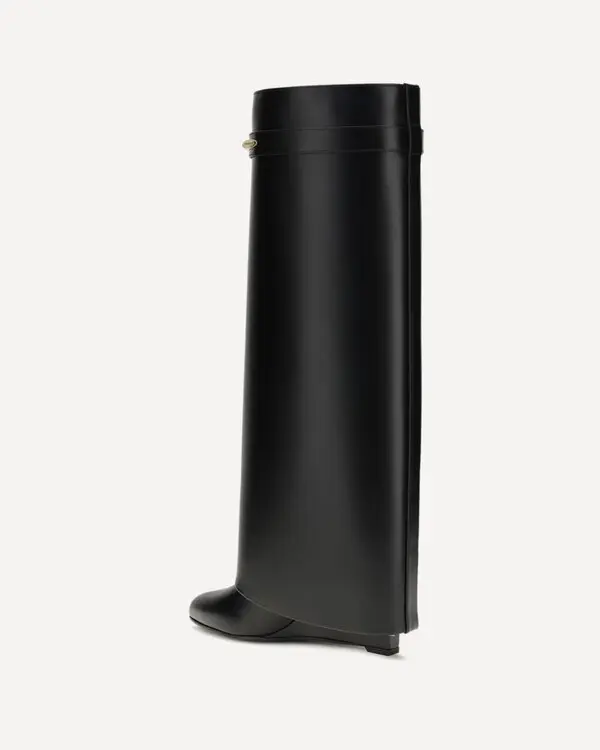 Givenchy Leather Shark Boots - Black