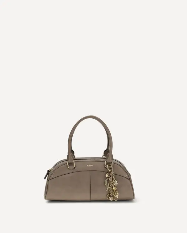 Chloé Bowling Handbag In Smooth Calfskin Leather