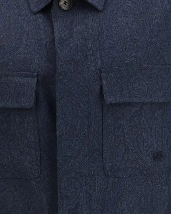 Etro Pure Wool Paisley Jacket