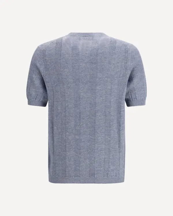 Brunello Cucinelli Short-sleeve Knitted Top