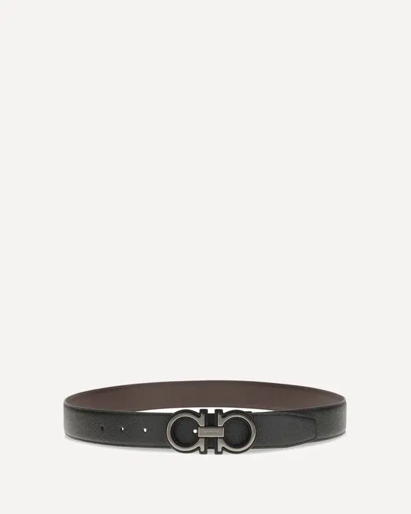 FERRAGAMO Reversible Gancini Belt