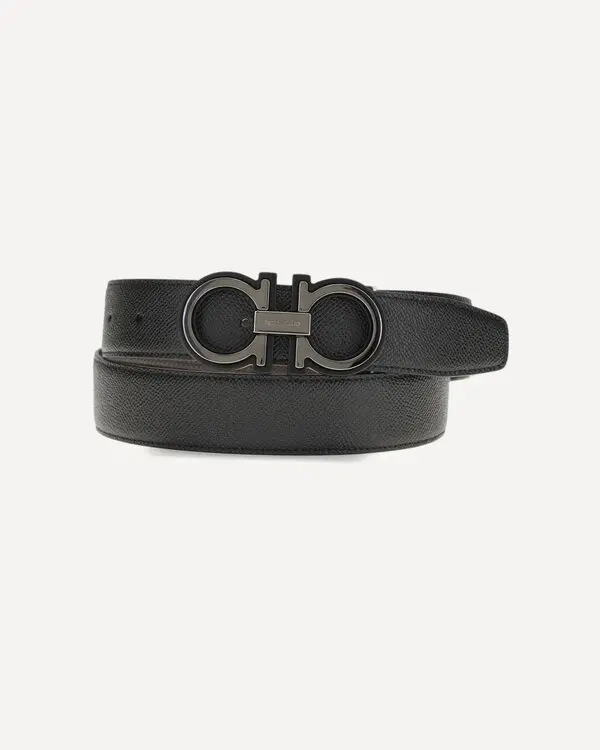 FERRAGAMO Reversible Gancini Belt