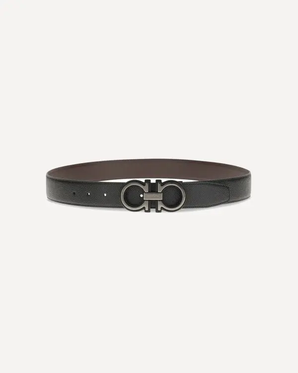 FERRAGAMO Reversible Gancini Belt