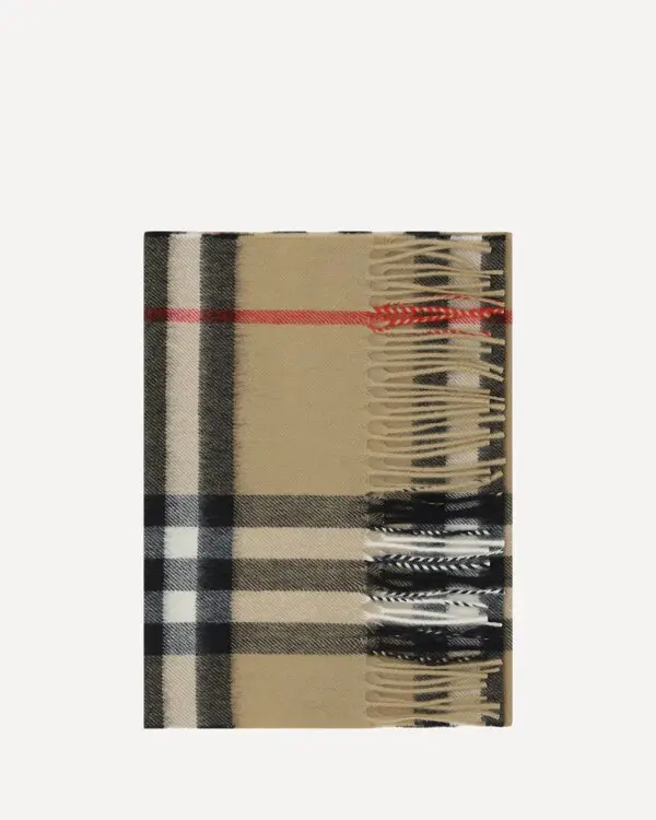 Burberry Cashmere Scarf - Brown